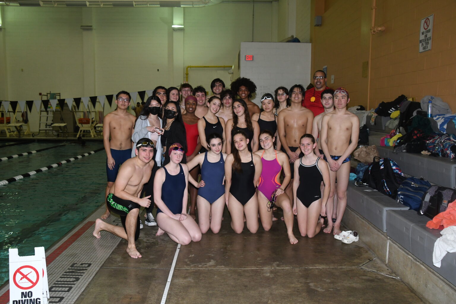 Coed Varsity Swimming Central High School